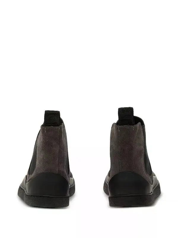 GROUNDIES Suede Finish Elasticated Side Panel Sneakers