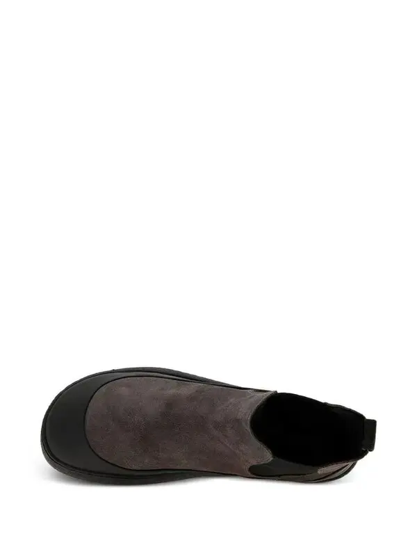 GROUNDIES Suede Finish Elasticated Side Panel Sneakers