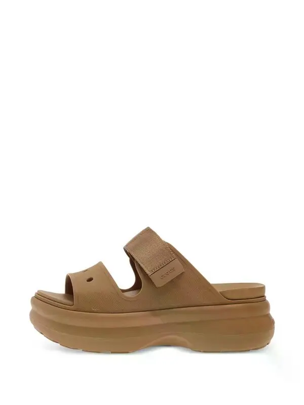 CROCS Soho Two Platform Touch-strap Sandals