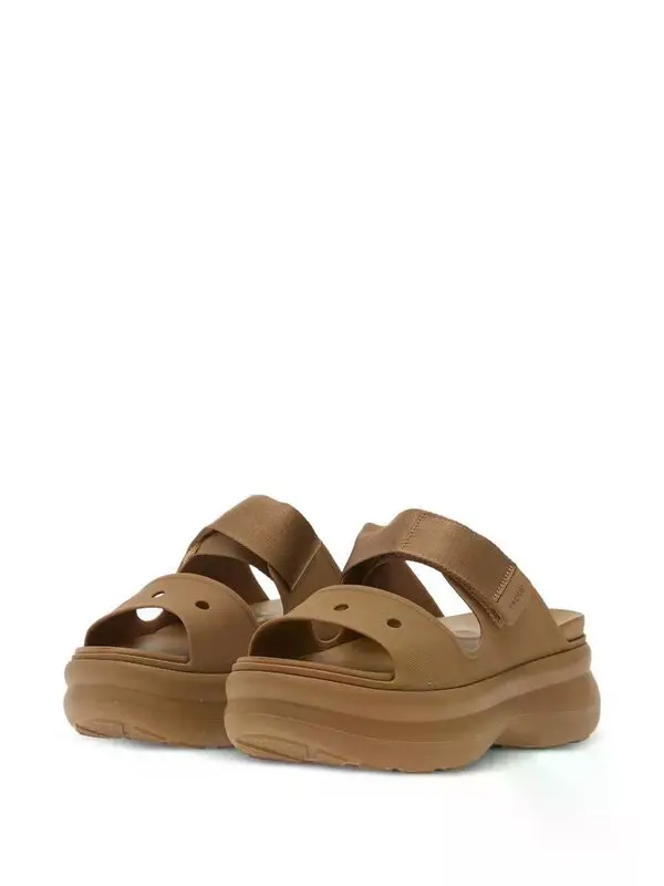 CROCS Soho Two Platform Touch-strap Sandals