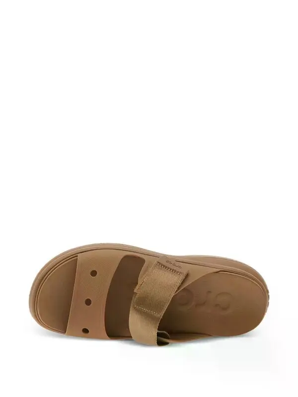 CROCS Soho Two Platform Touch-strap Sandals