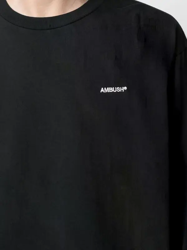 AMBUSH Logo-print Long-sleeved T-shirt