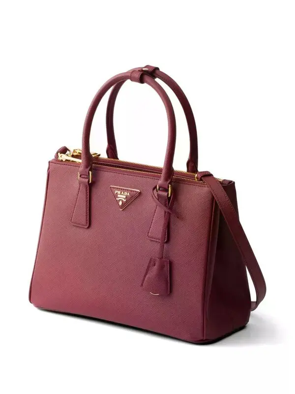 Prada Galleria Medium Saffiano Leather Bag - Red