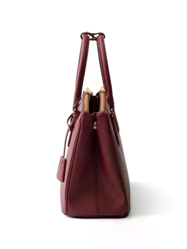 Prada Galleria Medium Saffiano Leather Bag - Red