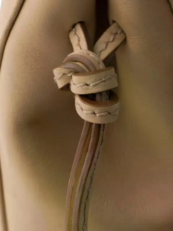 Prada Mini Leather Handbag - Neutrals