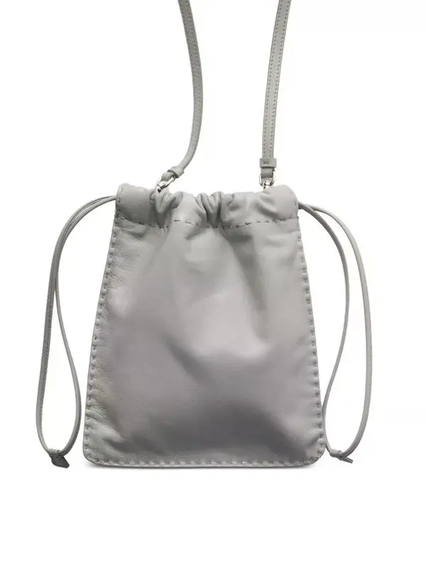 Prada Nappa Leather Smartphone Pouch - Grey