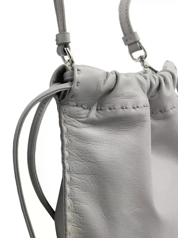 Prada Nappa Leather Smartphone Pouch - Grey
