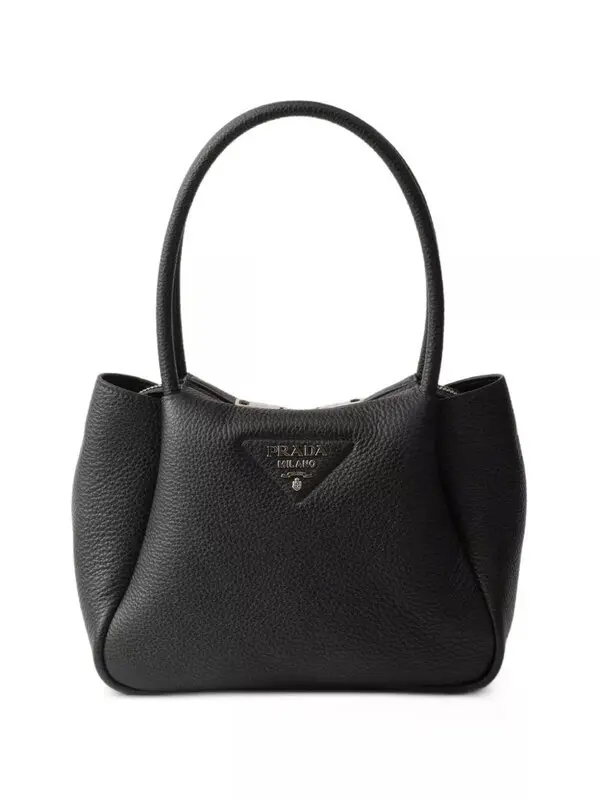 Prada Small Leather Handbag With Detachable Shoulder Strap