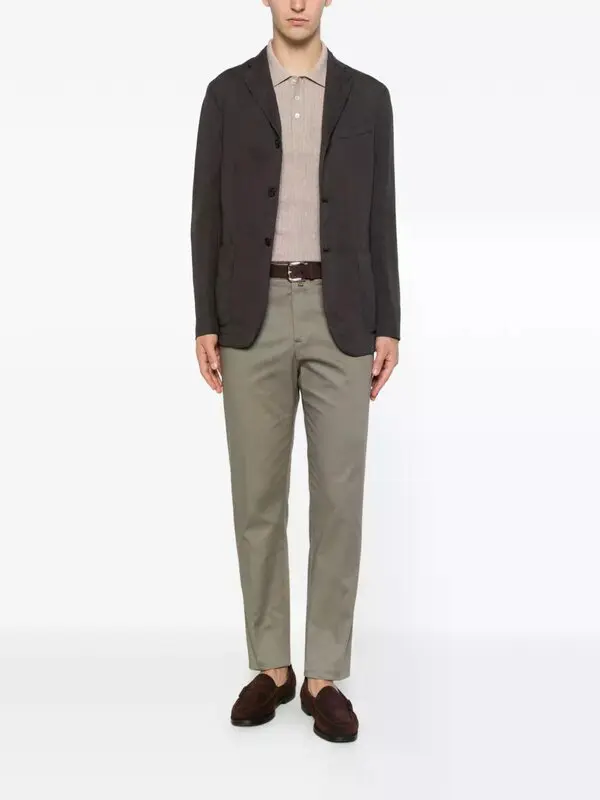 Boglioli Single-breasted Blazer - Brown