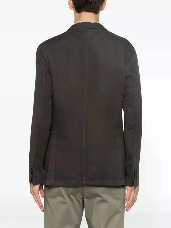 Boglioli Single-breasted Blazer - Brown