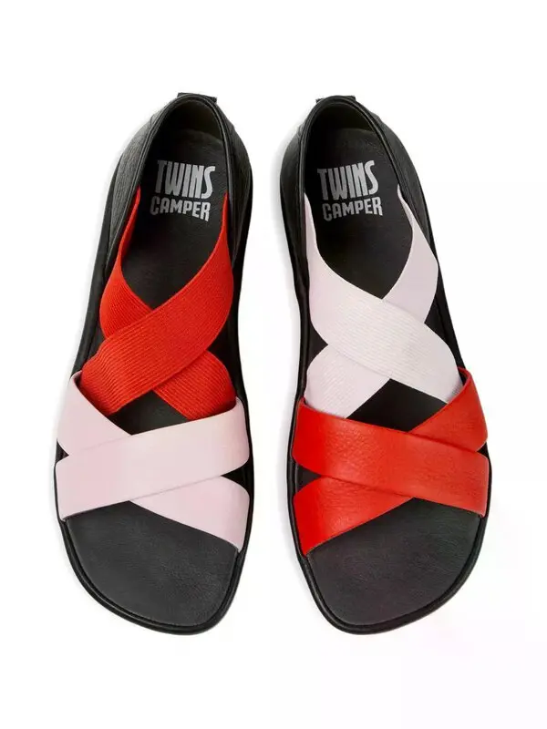 Camper Twins Leather Sandals