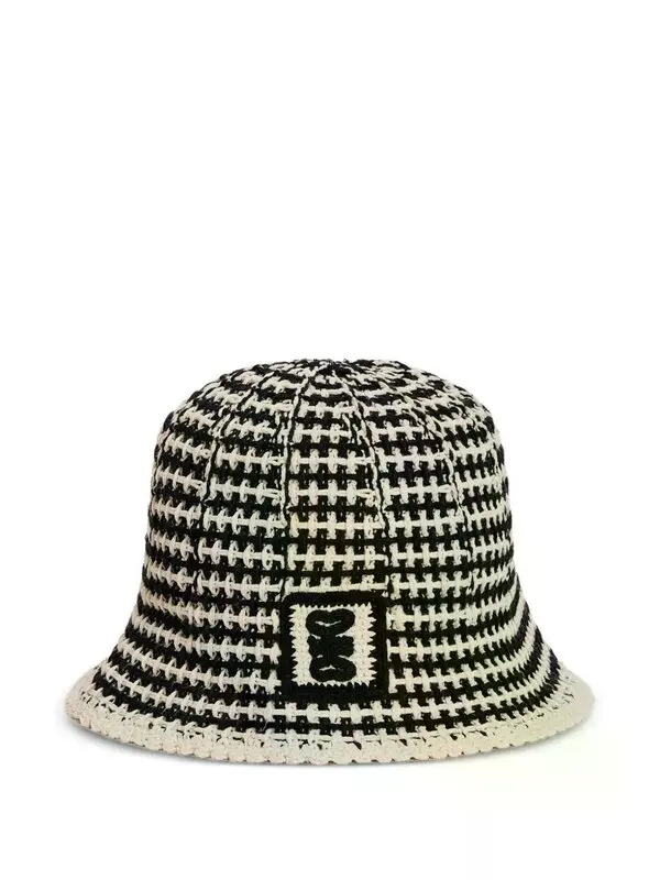 Sandro Crochet-knit Bucket Hat