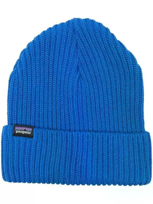 Patagonia Ribbed Knit Beanie - Blue