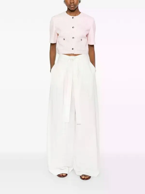 Maje Sequin-embellished Tweed Jacket - Pink