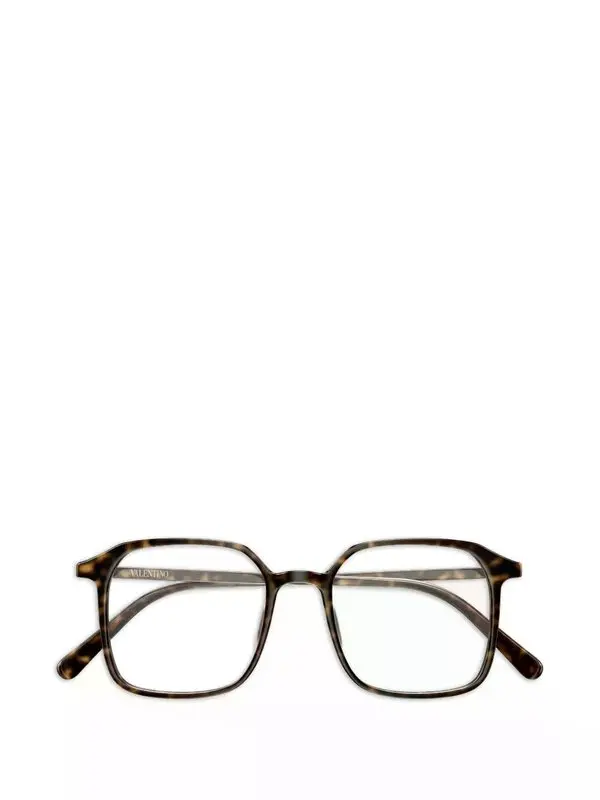 Valentino Garavani Vlogo Tortoiseshell Eyeglasses - Brown