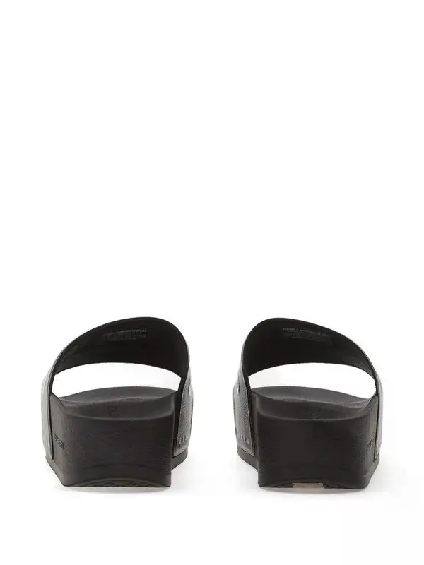 Karl Lagerfeld Studded Logo-print Slides