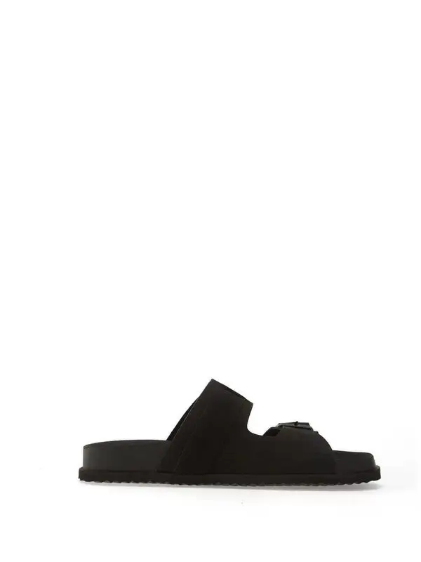 Geox Parnaiba Buckled Sandals - Black