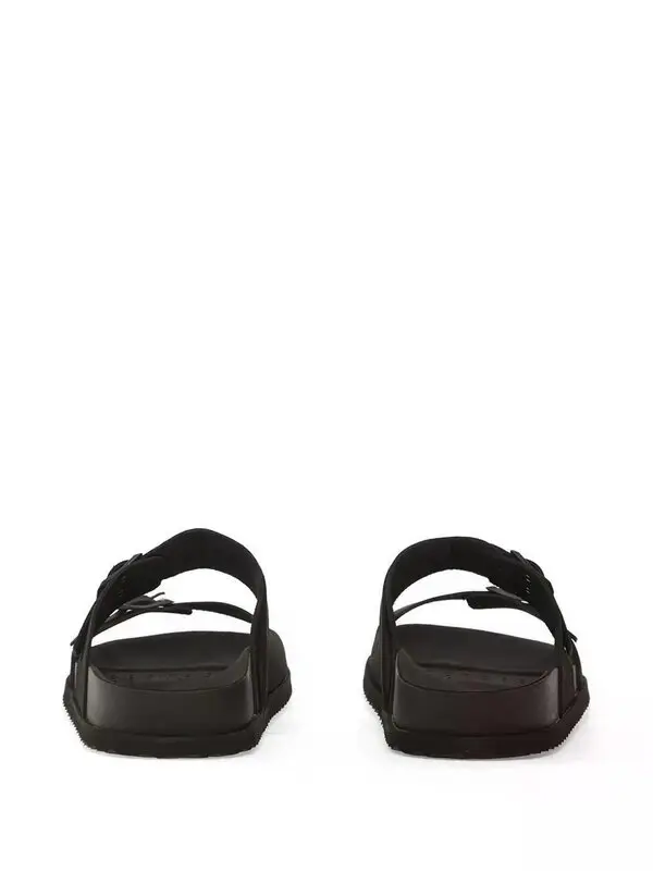 Geox Parnaiba Buckled Sandals - Black