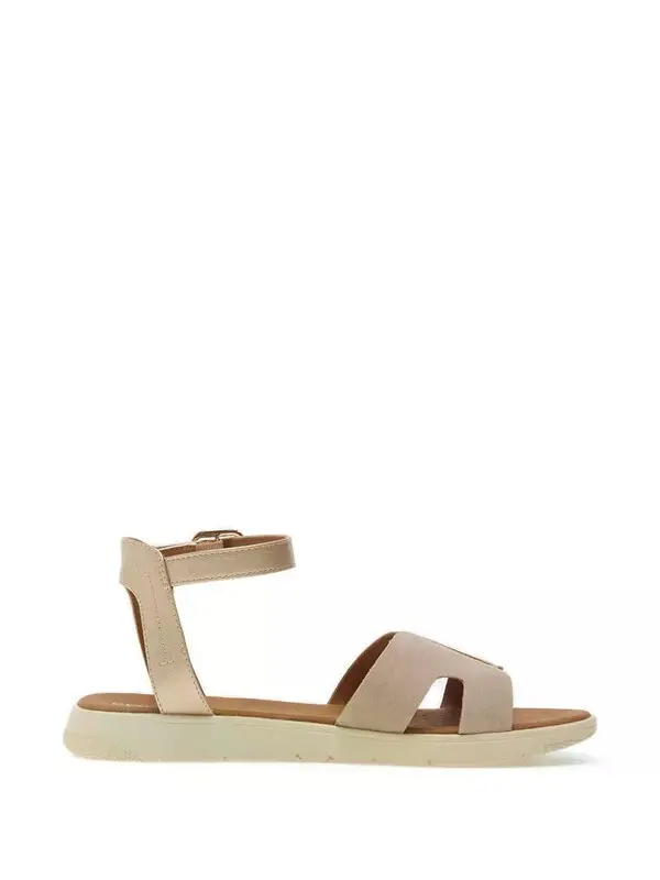 Geox Suede Buckle-fastening Leather Sandals