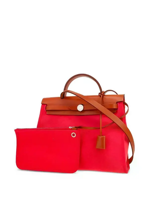Hermès 2020 Herbag Handbag - Red