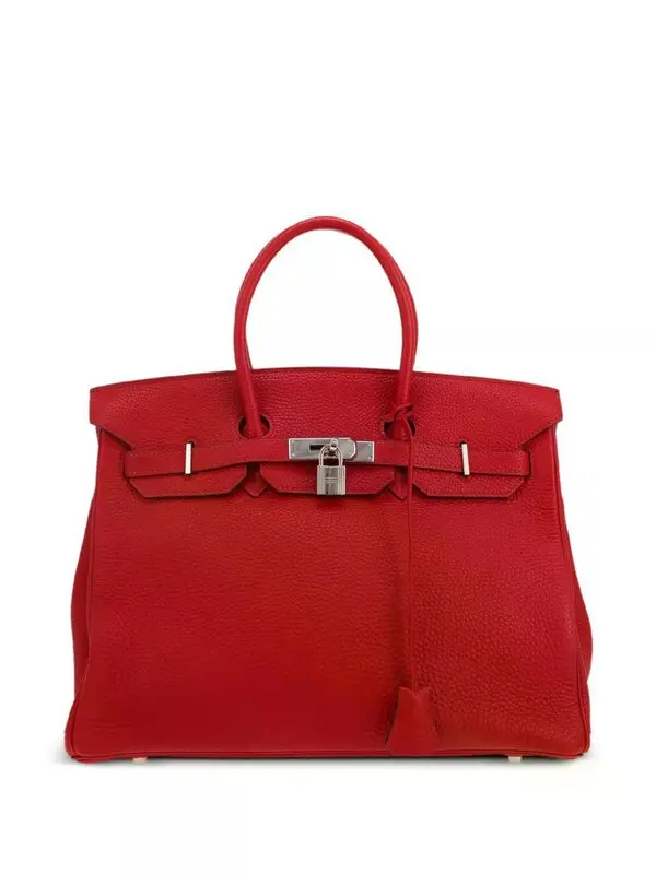 Hermès 2006 Birkin 35 Handbag - Red