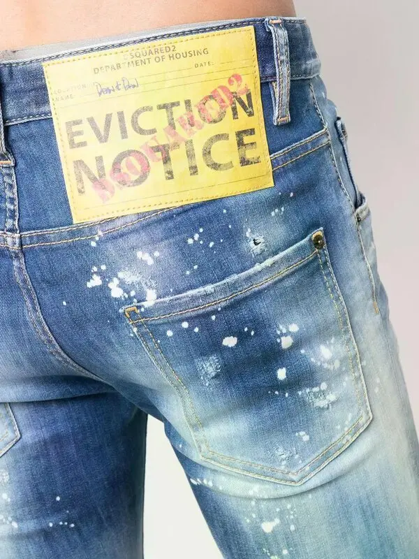 Dsquared2 Eviction Notice Jeans