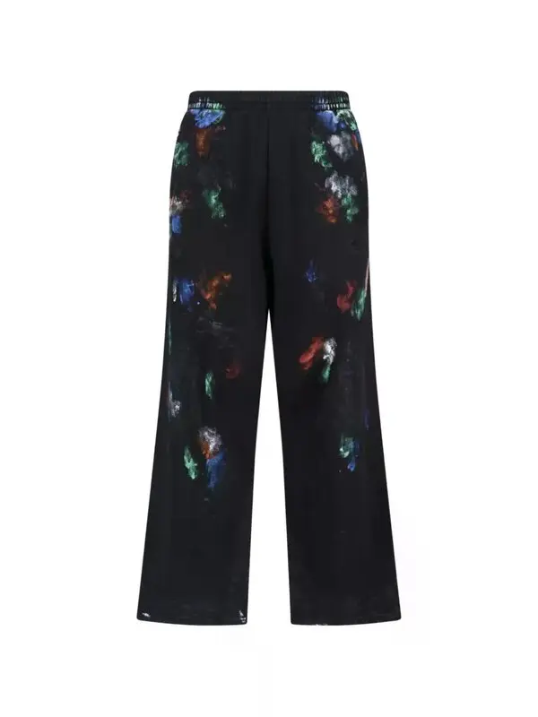 Balenciaga Painter's Shirt Track Pants - Black
