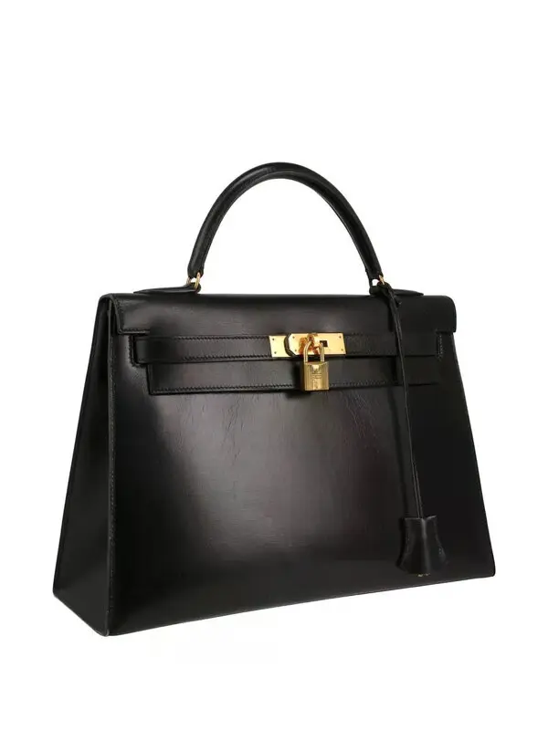 Hermès 1990 Kelly 32 Handbag - Black