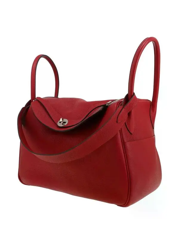 Hermès 2019 Lindy Shoulder Bag - Red
