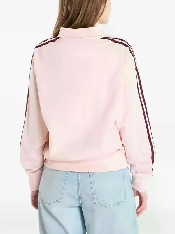 Adidas Side-stripe Sweatshirt - Pink