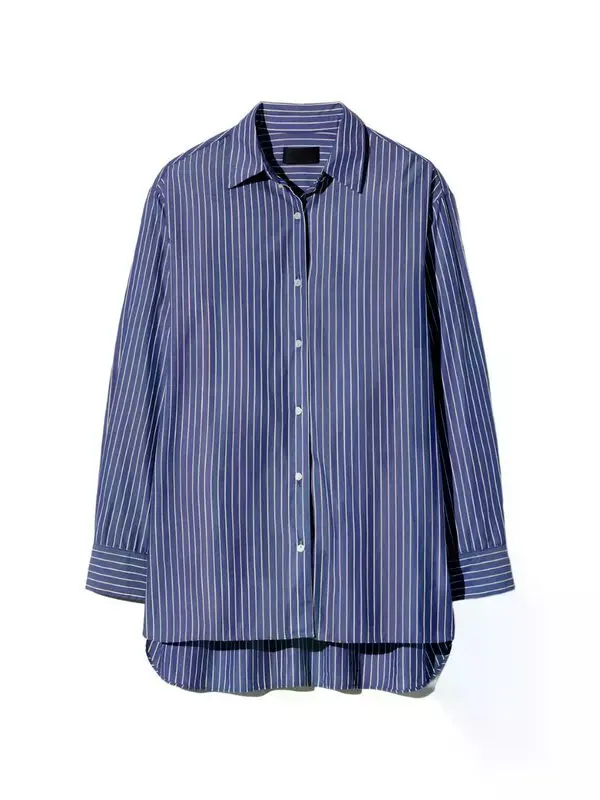 NILI LOTAN Yorke Striped Shirt