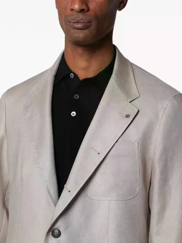 Tagliatore Single-breasted Blazer - Neutrals