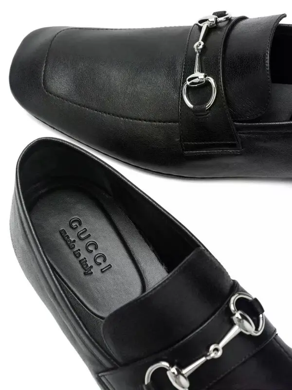 Gucci Horsebit Leather Loafers