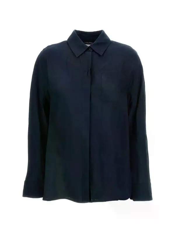 Max Mara Buttoned Shirt - Blue
