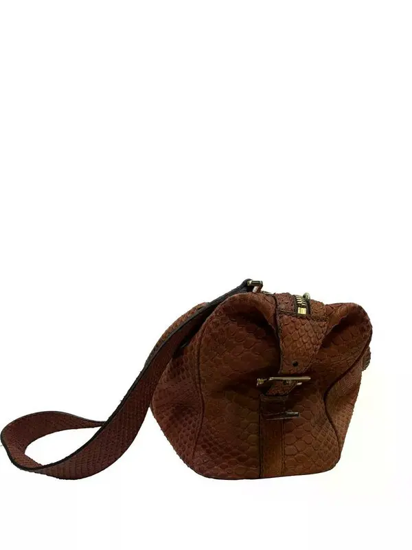 Burberry Nevinson Python Bowling Bag