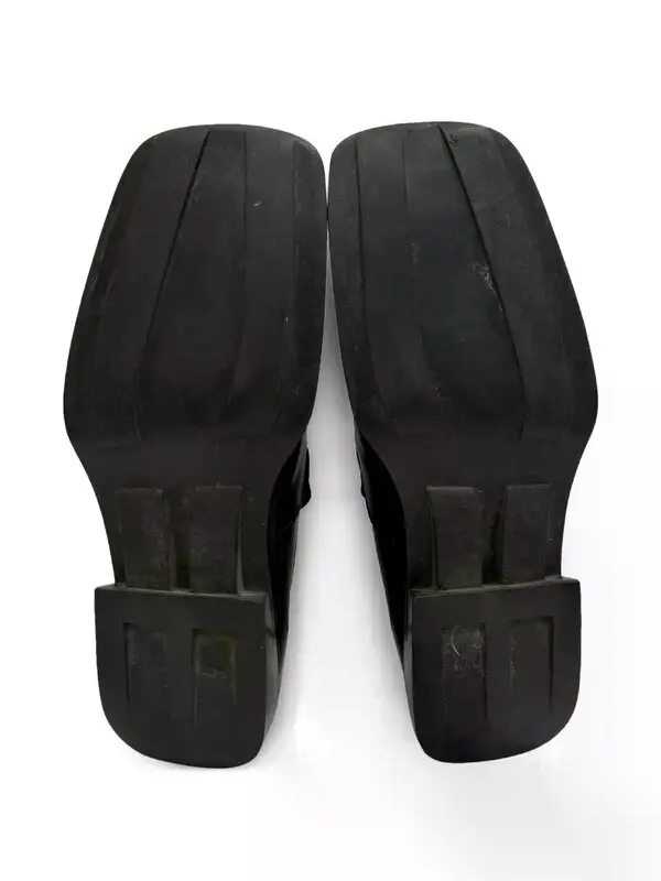 Prada Square-toe Loafers