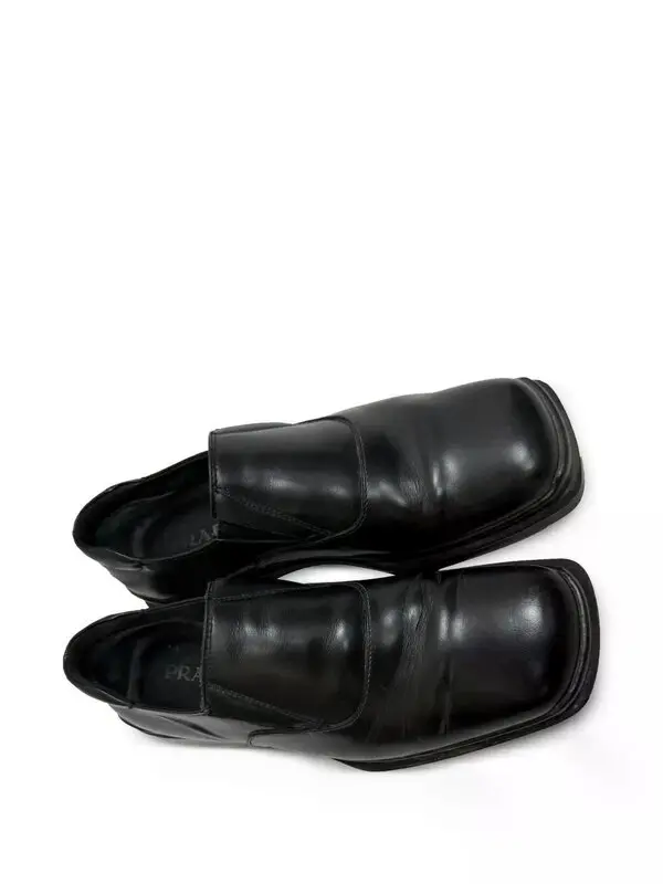Prada Square-toe Loafers