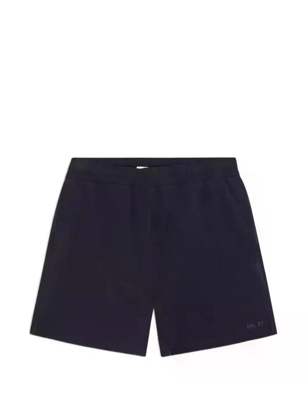 Nn07 Logo-embroidered Swim Shorts - Blue