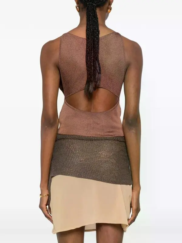 ISA BOULDER Strapless Layered Top