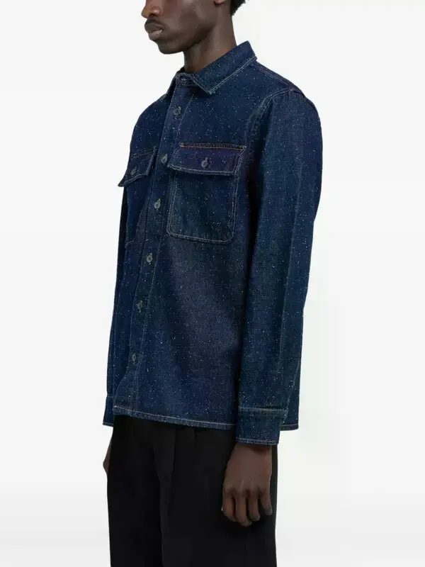 MINIMUM Albert Flecked-texture Shirt