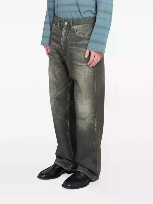 Our Legacy Third Cut Faded-effect Jeans