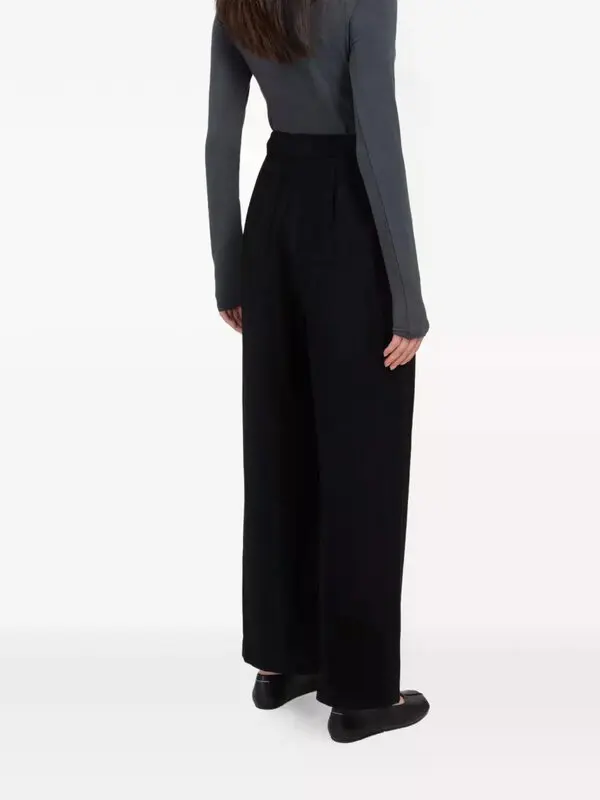 AMOMENTO Wool Wrap Trousers