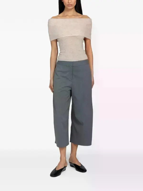 SAMSOE SAMSOE Saroko Wide-leg Cropped Trousers