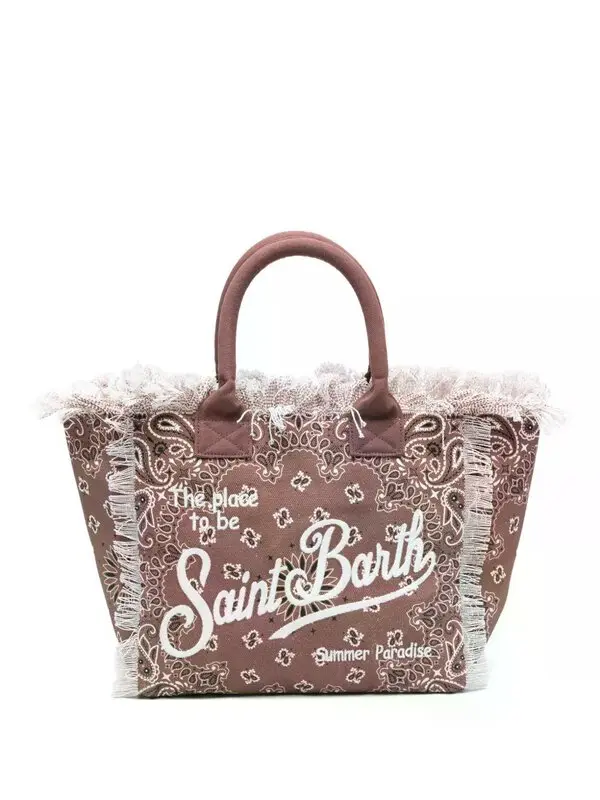 MC2 SAINT BARTH Vanity Tote Bag - Brown