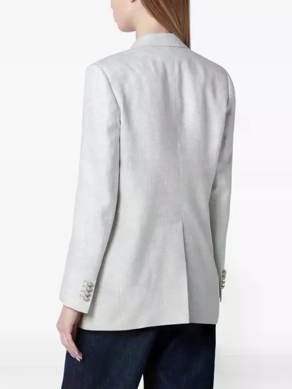 Tagliatore Single-breasted Blazer - Grey
