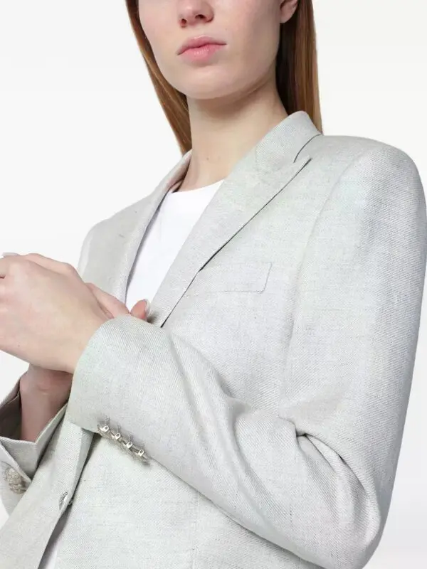 Tagliatore Single-breasted Blazer - Grey