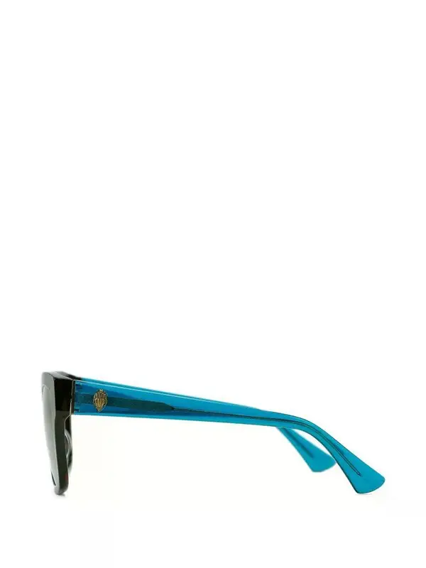 Kurt Geiger Tortoiseshell Rectangle Frame Sunglasses