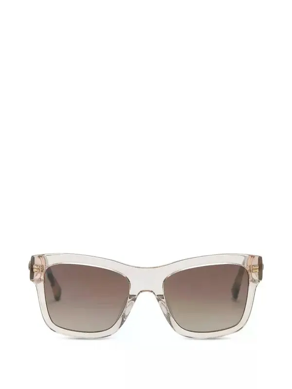 Kurt Geiger Rectangle-frame Sunglasses - Neutrals