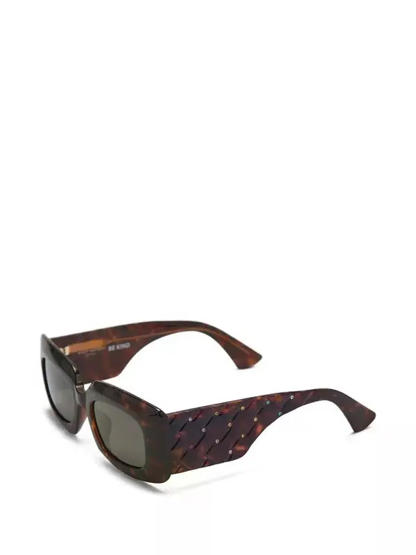 Kurt Geiger Crystal-embellished Sunglasses