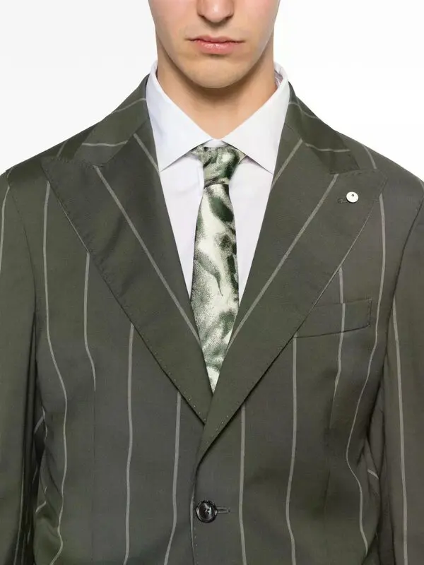 L.B.M. 1911 Pinstripe-pattern Single-breasted Suit